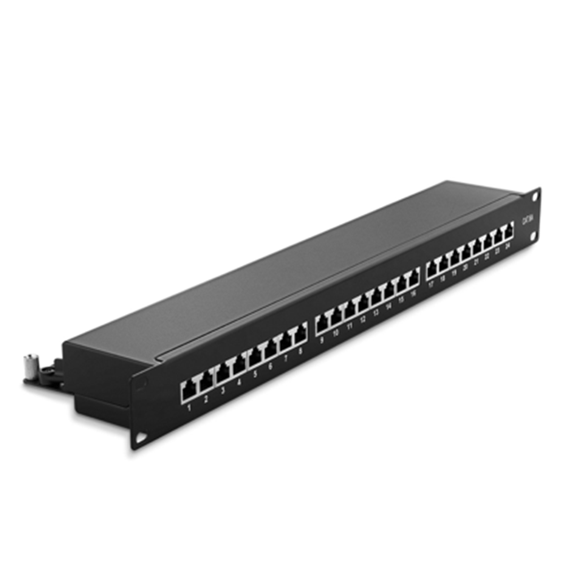 Patch Panel de 24 Puertos Categoría 6A | Omega Store
