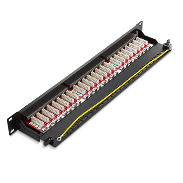 Patch Panel de 24 Puertos Categoría 6A | Omega Store