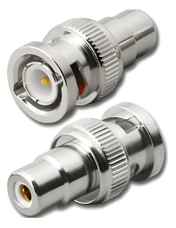 Adaptador BNC Macho/ RCA Hembra | Omega Store